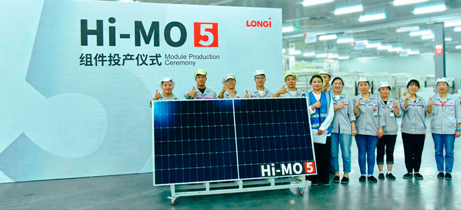 LONGi é premiada com o módulo solar Hi-MO 5 | Portal Solar